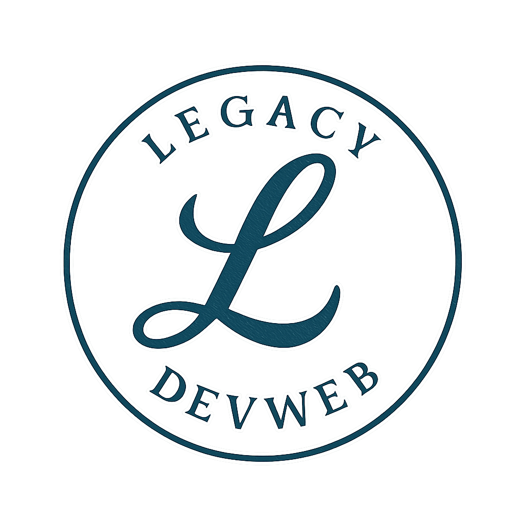 Création de site vitrine & e-commerce – Legacy DevWeb